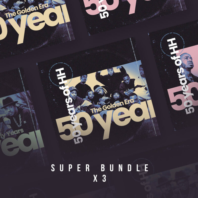My 50 years of Hip-Hop, Super Bundle - Militant Vinylist